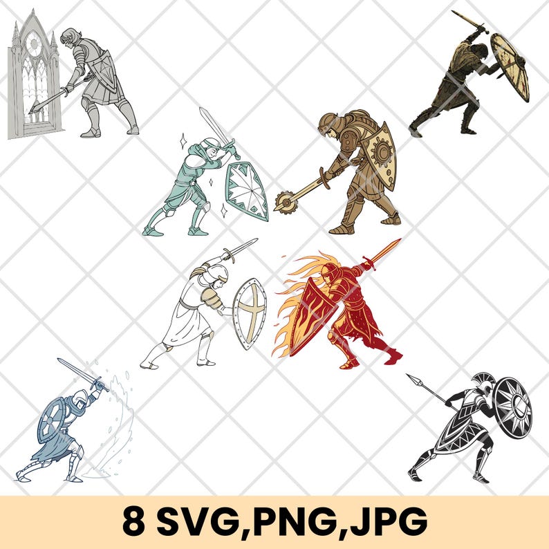 Armor of God SVG PNG JPG Bundle | Christian Bible Verse Digital ...