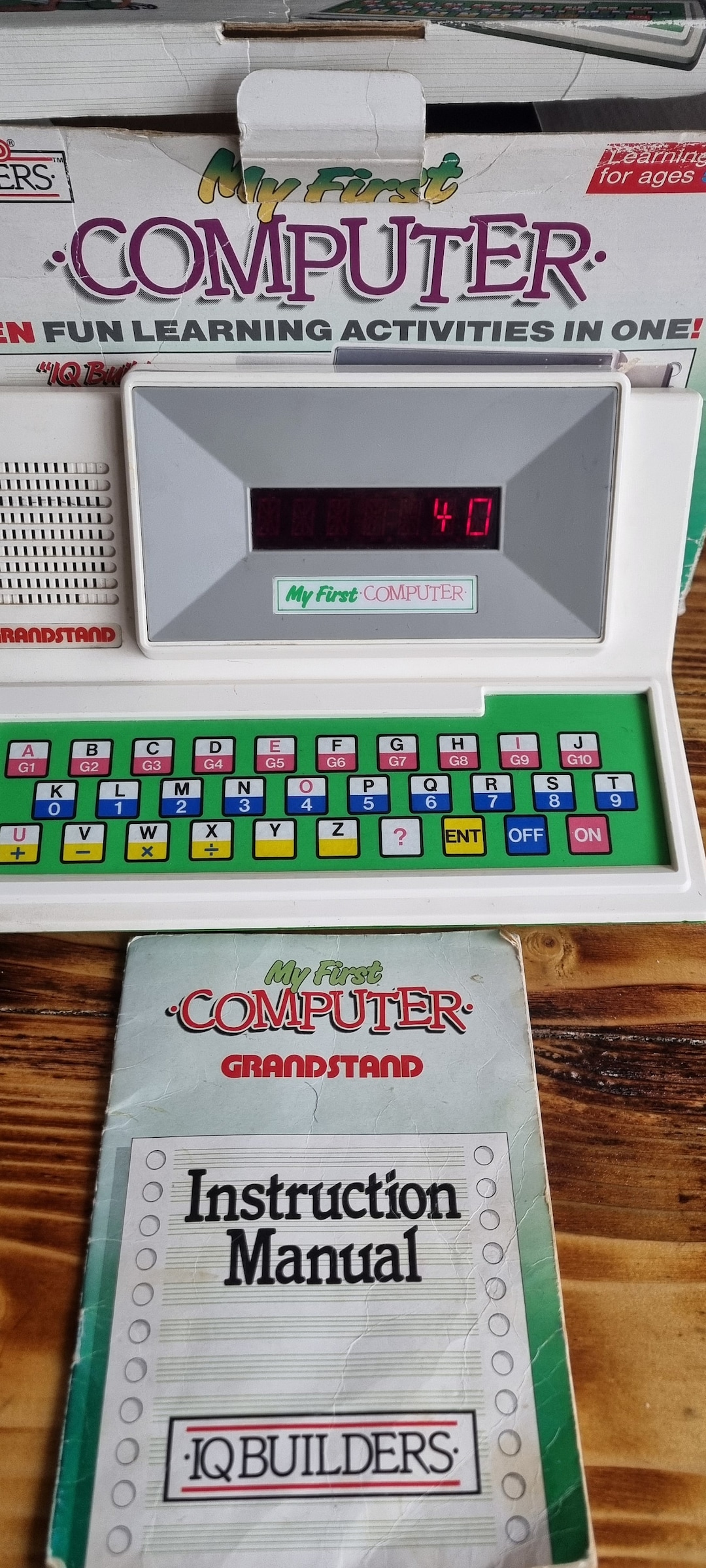My First Computer Grandstand 1984 Vintage Toy - Working | Boxed ...