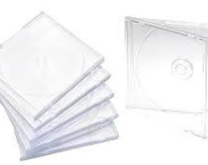 CD/DVD Jewel Cases - Full Size - Multiple Quantities Available - Etsy
