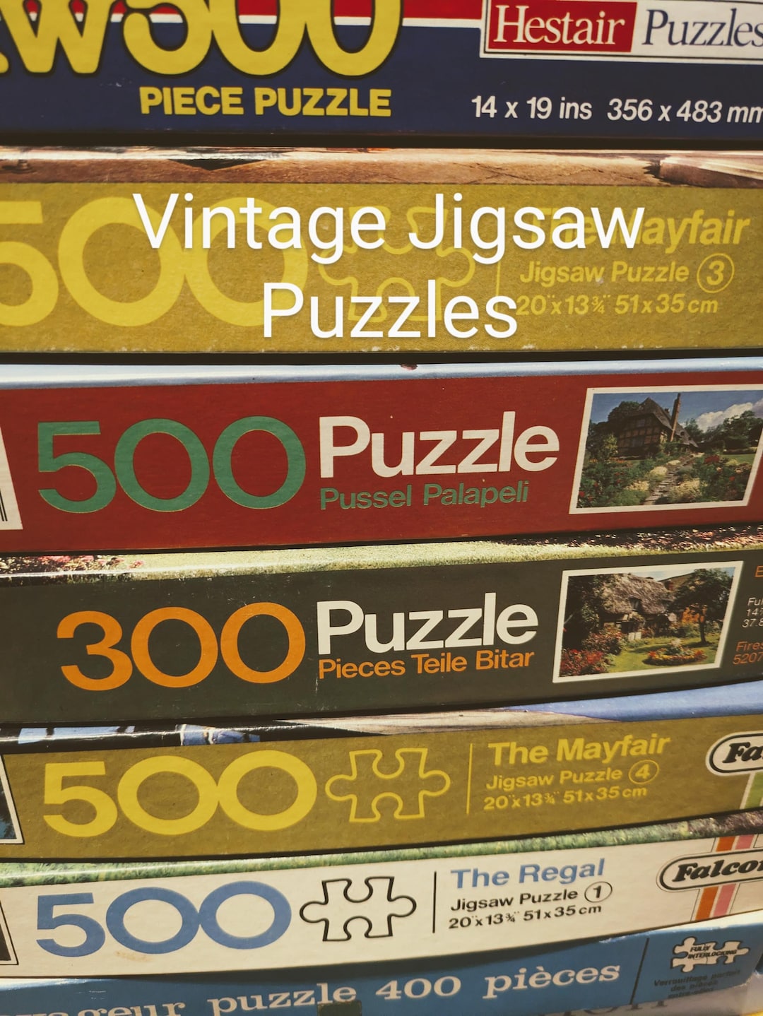 Collectable Vintage Jigsaw Puzzles Choice Of - Etsy