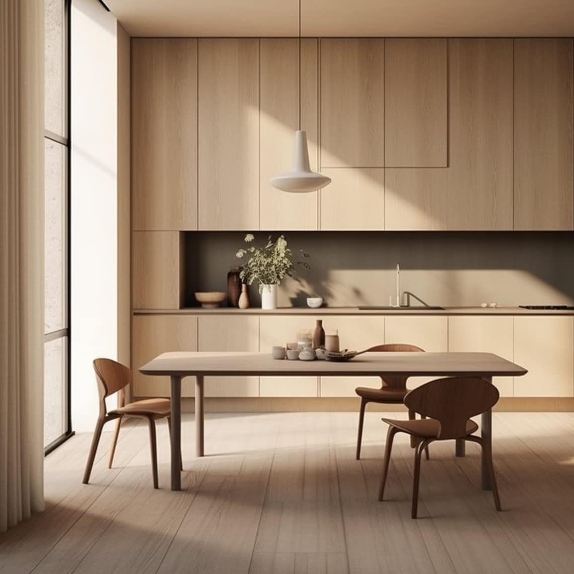 E-design Service, Kitchen, Interior Design, Single Room Design ...