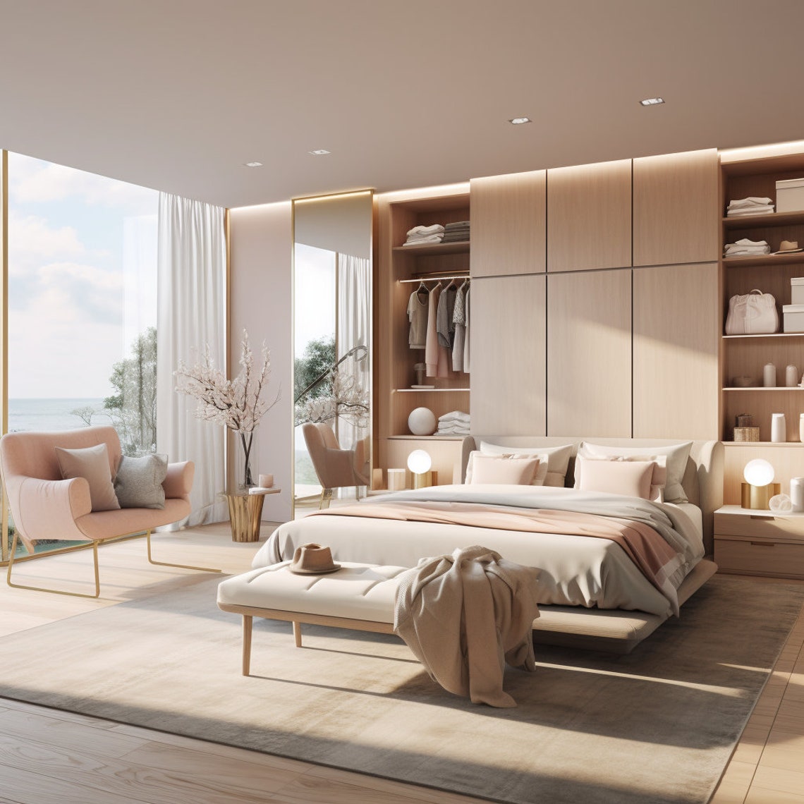 Bedroom ,residential Design, Single Room Design, Residential 3D ...