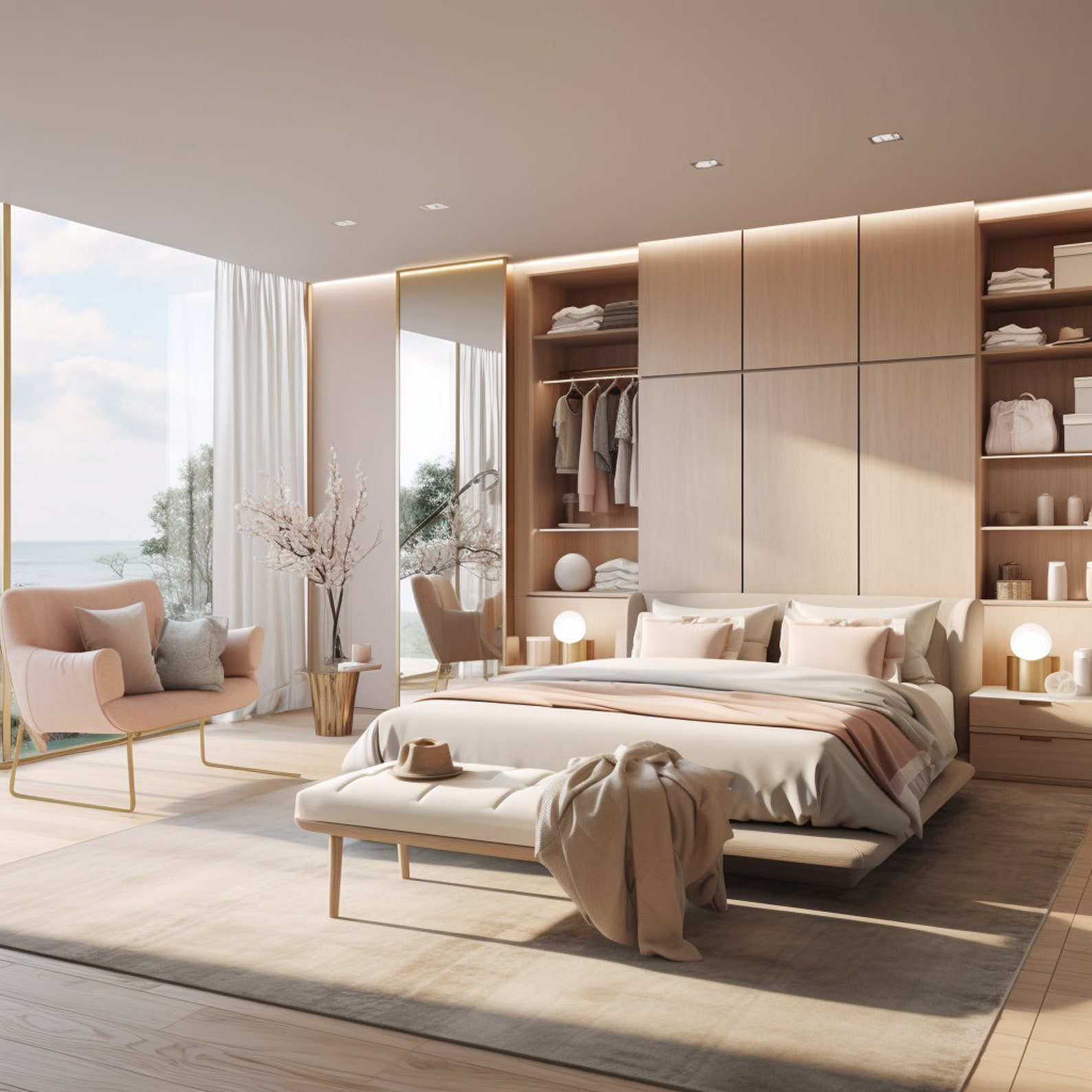 Bedroom ,residential Design, Single Room Design, Residential 3D ...