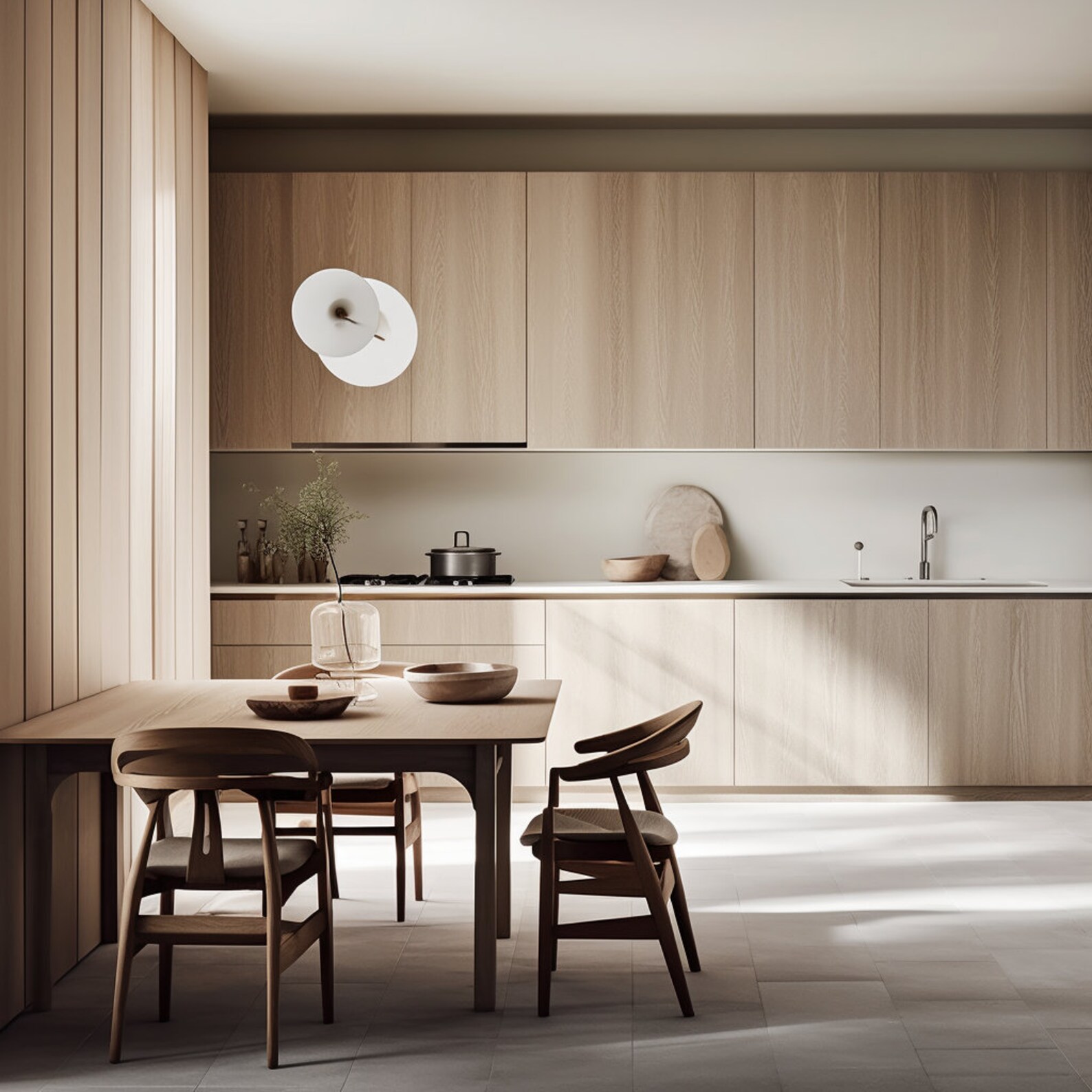 Kitchen , Interior Design, Single Room Design, Residential 3D Rendering ...