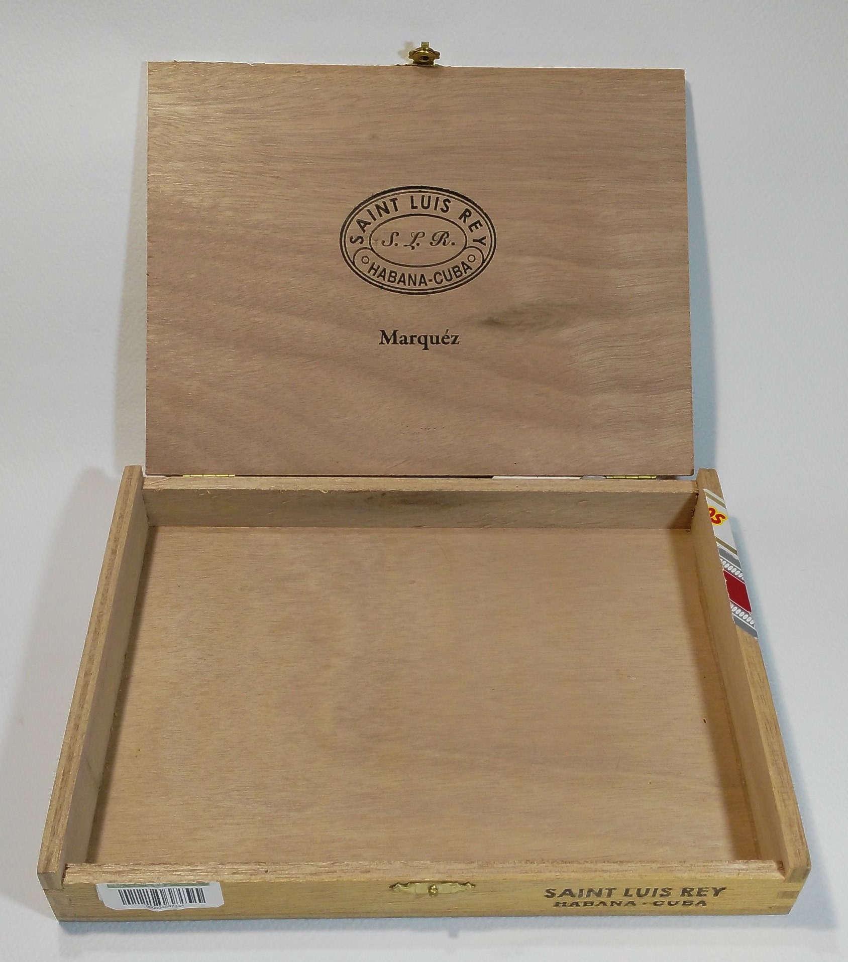 Saint Luis Rey Marquez Empty Cigar Wooden Box. - Etsy
