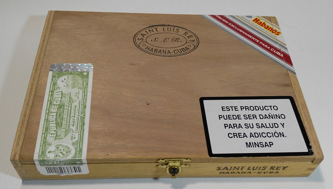 Saint Luis Rey Marquez Empty Cigar Wooden Box. - Etsy
