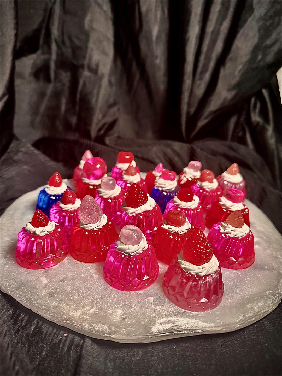 Mini Jelly Cake Fridge Magnets - Etsy