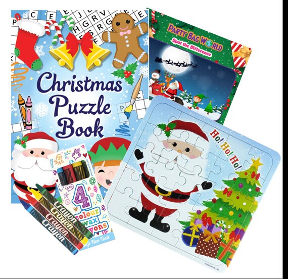 Christmas Activity Pack Filler for Christmas Party Pack or - Etsy UK