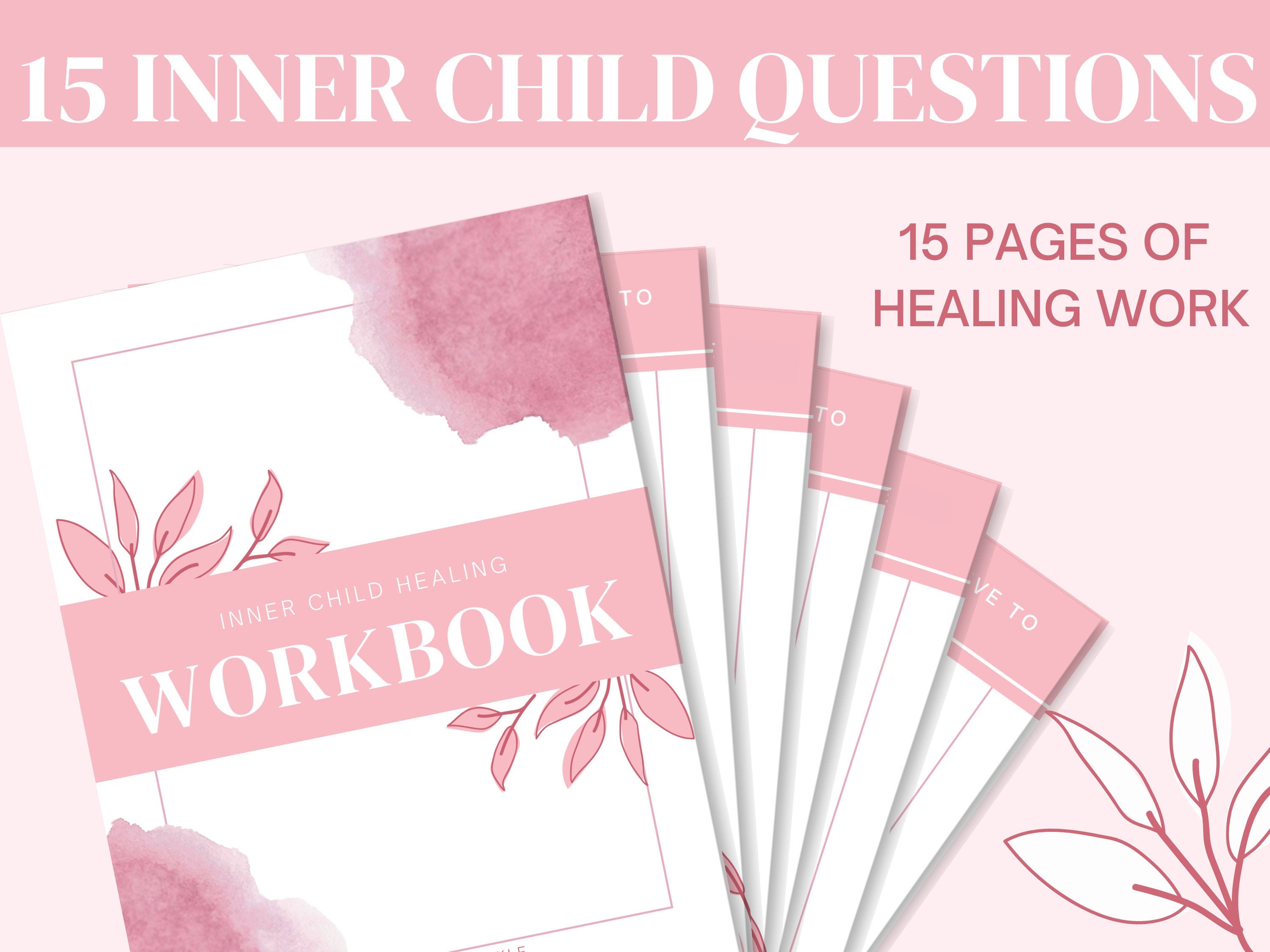Inner Child Healing Workbook Inner Child Questions | Etsy