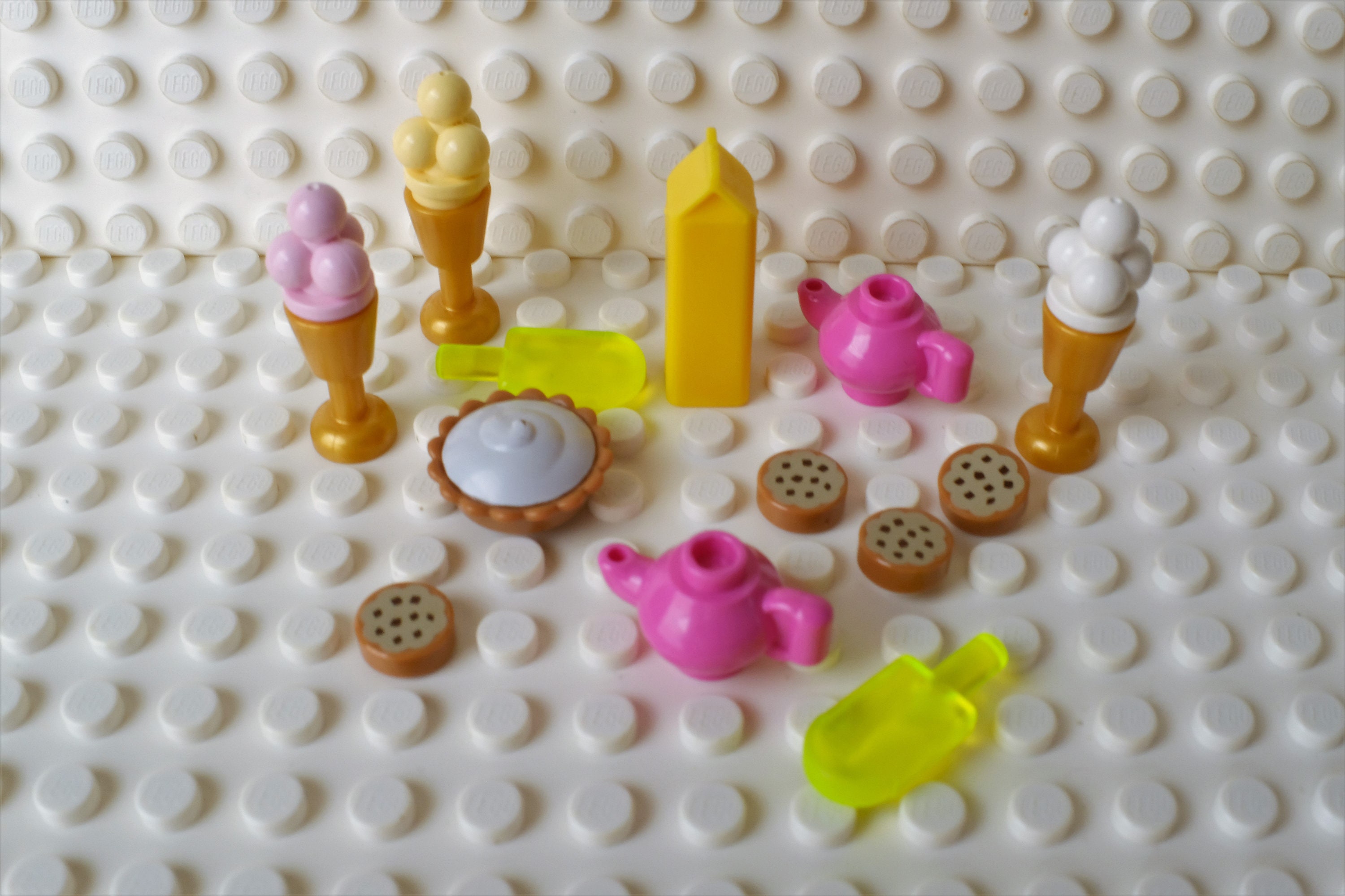 Sweet Treats Tea Party Food Milk Teapot Ice Cream Popsicle Cookies ...