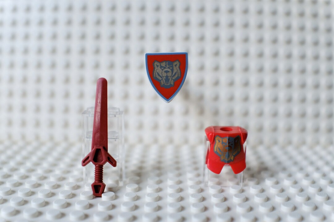 Red Bear Armor Set Genuine LEGO® - Etsy