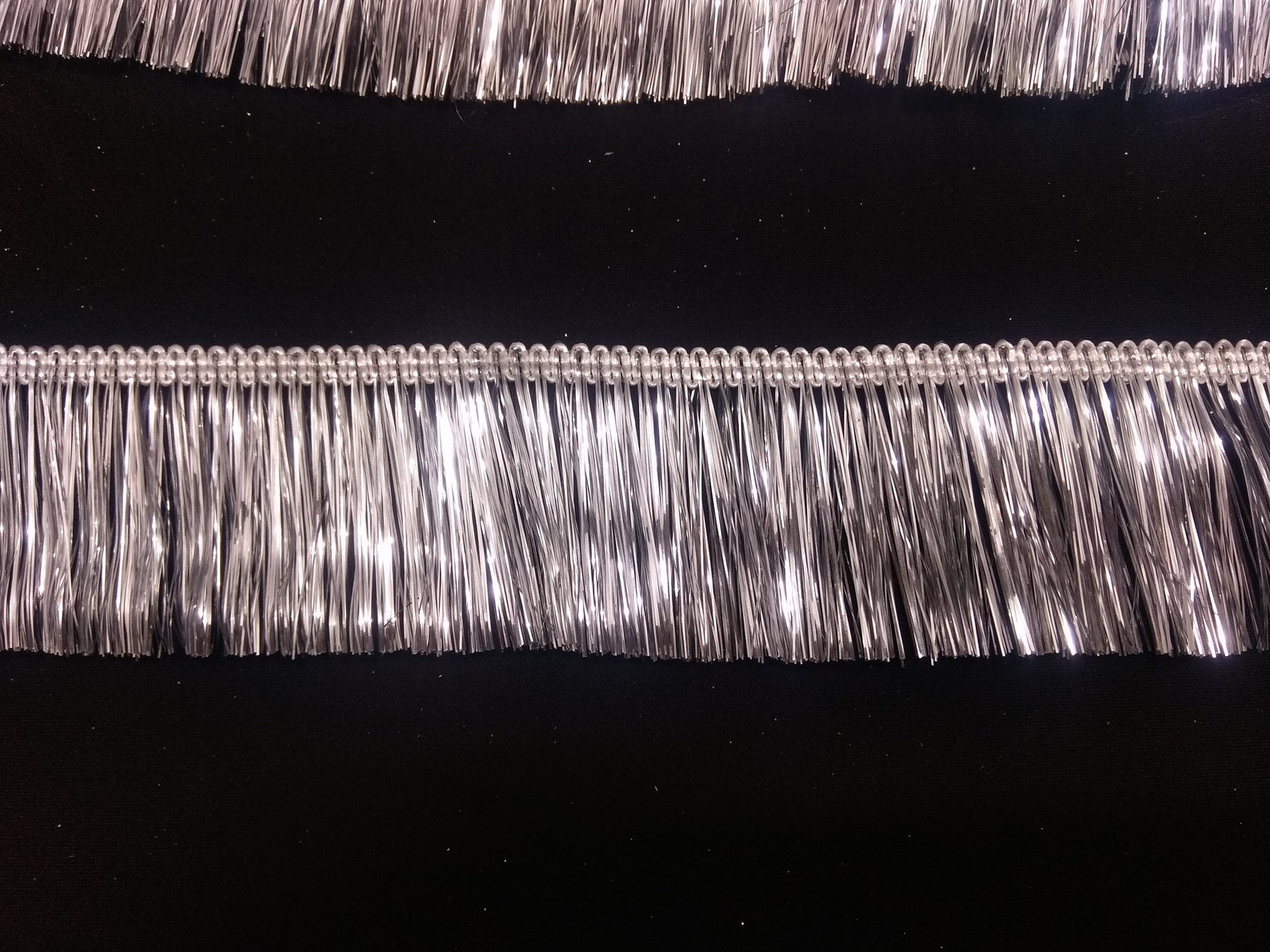Indian Metallic Silver Tassels Fringe Lace Trim Silver - Etsy India