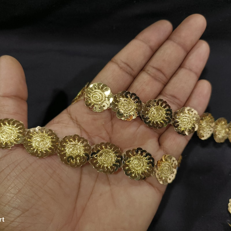 Gold Coin Trim - Etsy