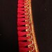 Indian Gold and Red Indian Hand Work Tassels Fringe Lace Trim - Etsy