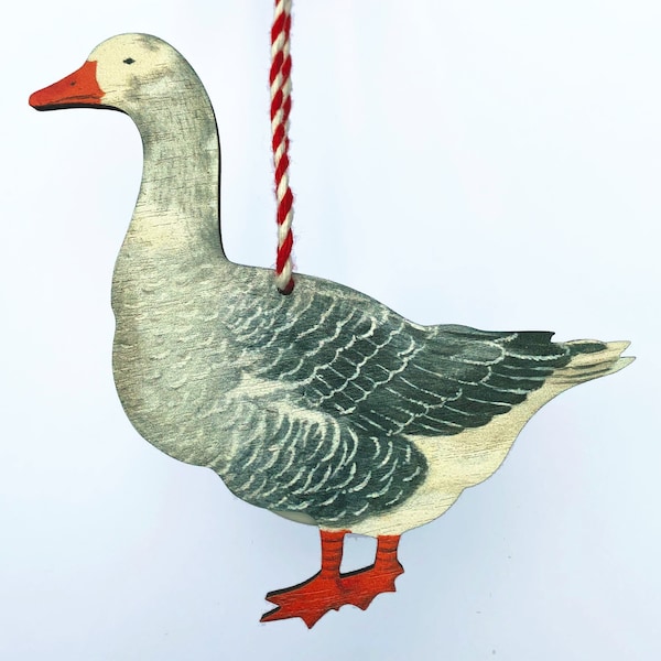 Christmas Goose - Etsy