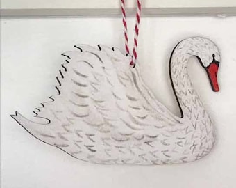 Swan Decoration | Etsy