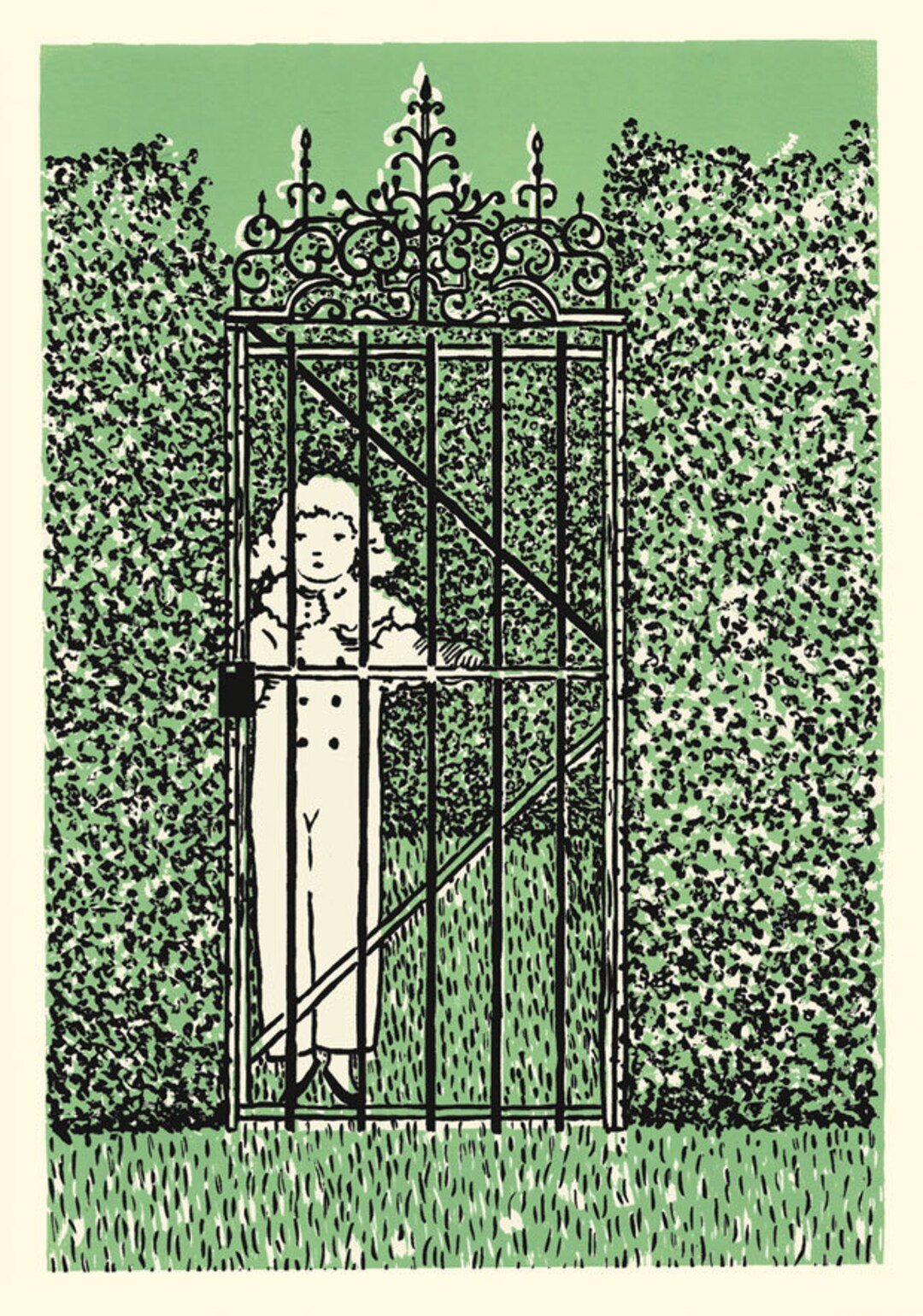 Boy at the Gate - Greetings Card - Etsy
