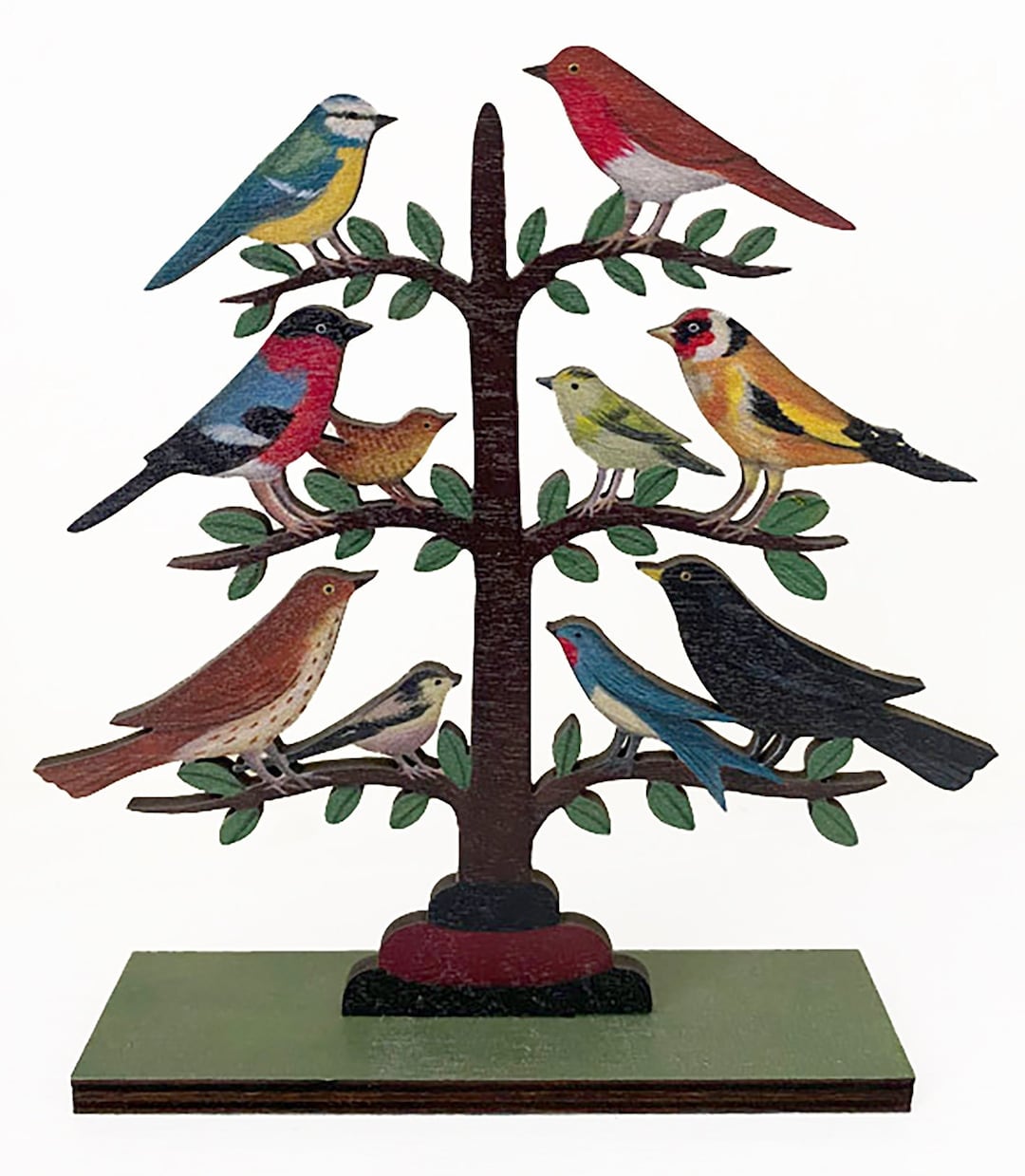 Singing Tree - Wooden Mantle Ornament - Etsy