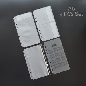 Stickers Storage & Organizer Bag PVC Pouch for Binder Notebook - Etsy