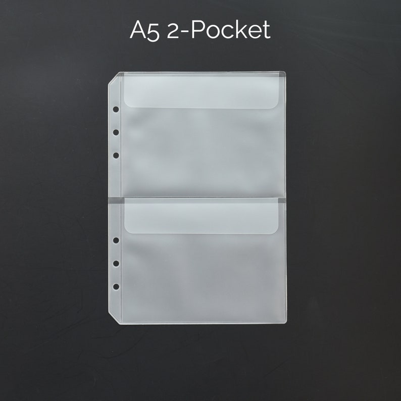 Stickers Storage & Organizer Bag PVC Pouch for Binder Notebook - Etsy