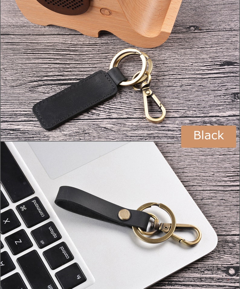 Leather Custom Keychain Graduation Gifts | Etsy