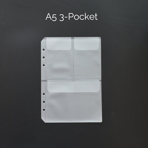 Stickers Storage & Organizer Bag PVC Pouch for Binder Notebook - Etsy