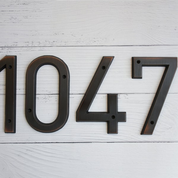 Metal House Numbers - Etsy Australia