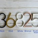 5 Inch Modern Metal House Numbers Bronze - Etsy Canada