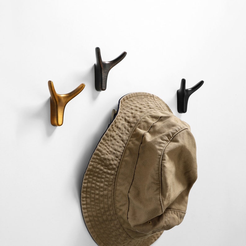 Crochets muraux modernes en métal - Etsy France