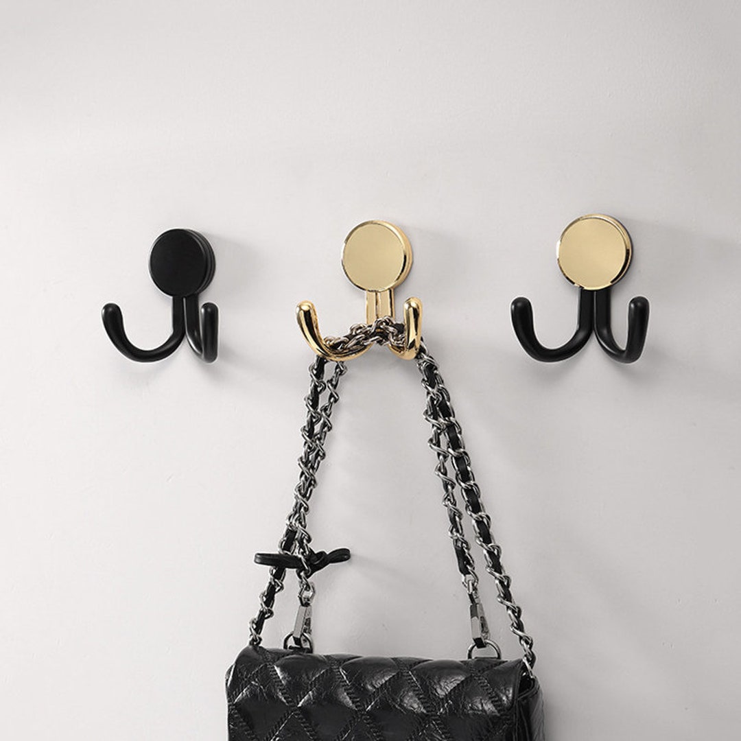 Gold Black Coat Hooks Wall Mounted - Etsy