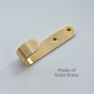 Classic Solid Brass J Hooks Coat Key Hook - Etsy Canada