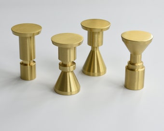 Brushed Brass Coat Hook - Etsy