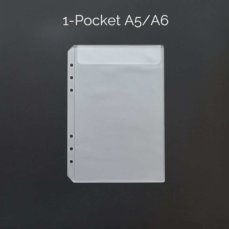 Stickers Storage & Organizer Bag PVC Pouch for Binder Notebook - Etsy