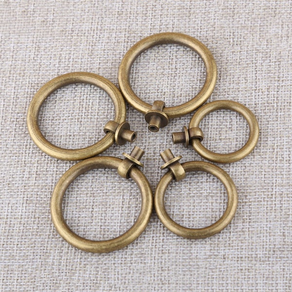 Ring Drawer Pulls - Etsy