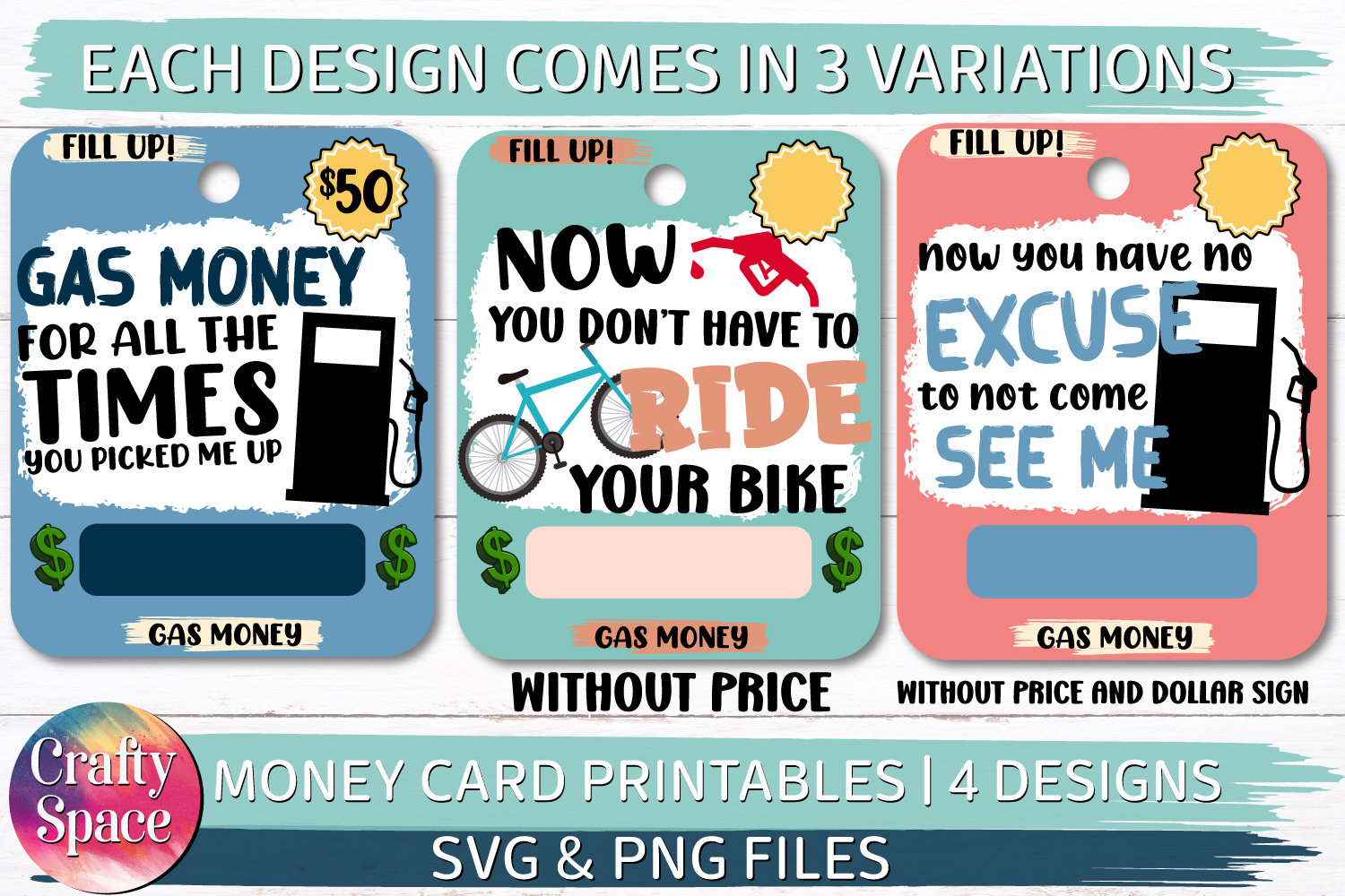 Gas Money Card Money Card Holder PNG Bundle Money Card PNG - Etsy