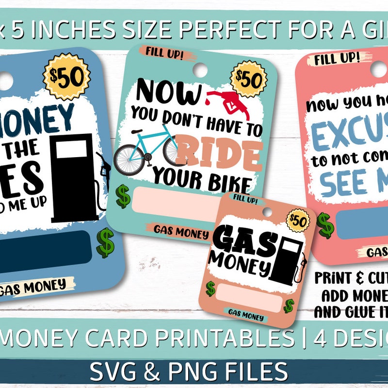 Gas Money Printable - Etsy