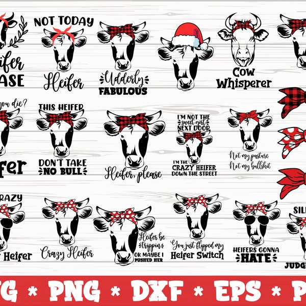 Heifer Svg - Etsy