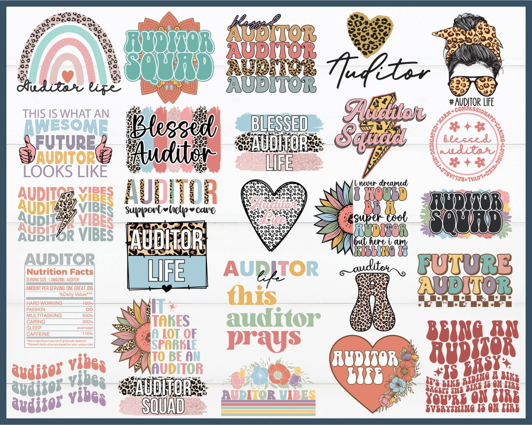 Auditor SVG PNG Bundle, Auditor Sublimation Bundle, Future Auditor ...