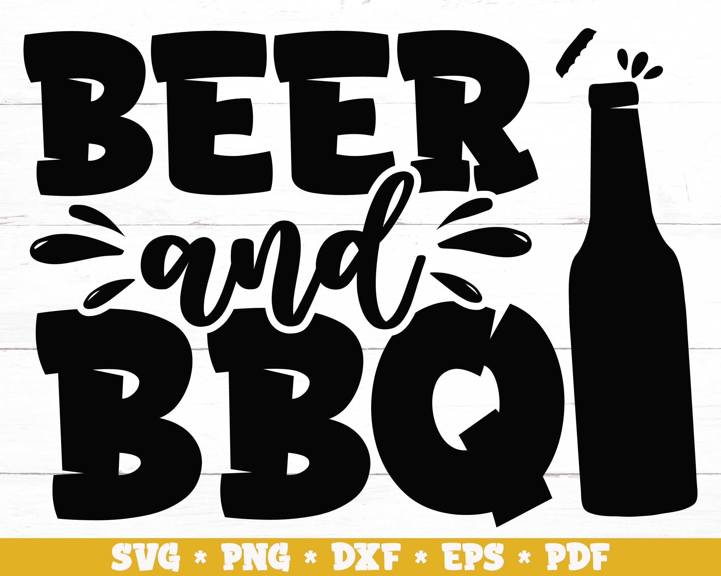 Beer And Bbq Svg Beer Svg Barbecue Svg Dad Svg Beer Lover Etsy