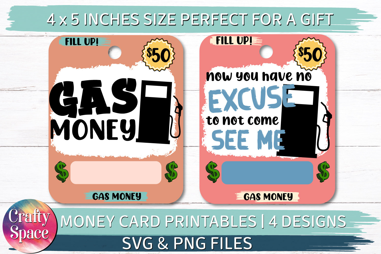 Gas Money Card Money Card Holder PNG Bundle Money Card PNG - Etsy