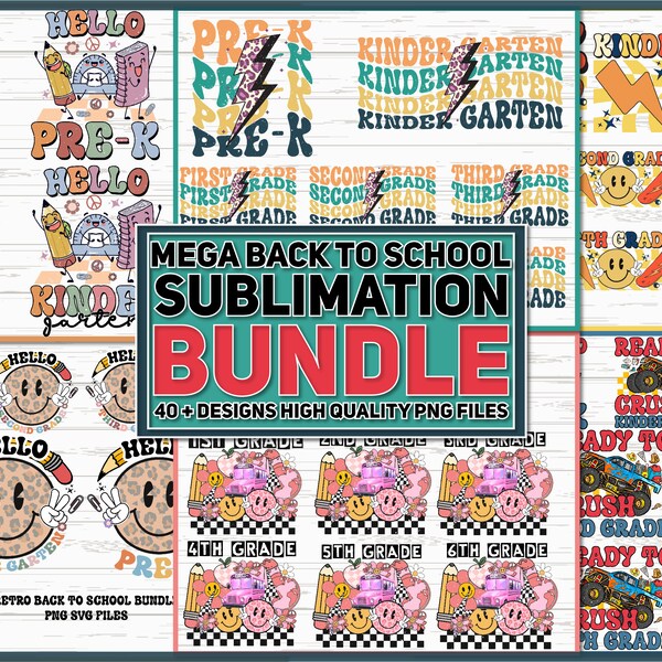 Back to School Png - Etsy