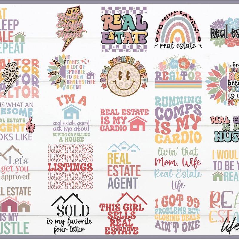 Real Estate Svg - Etsy