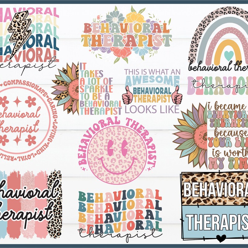 Behavior Therapist Svg - Etsy