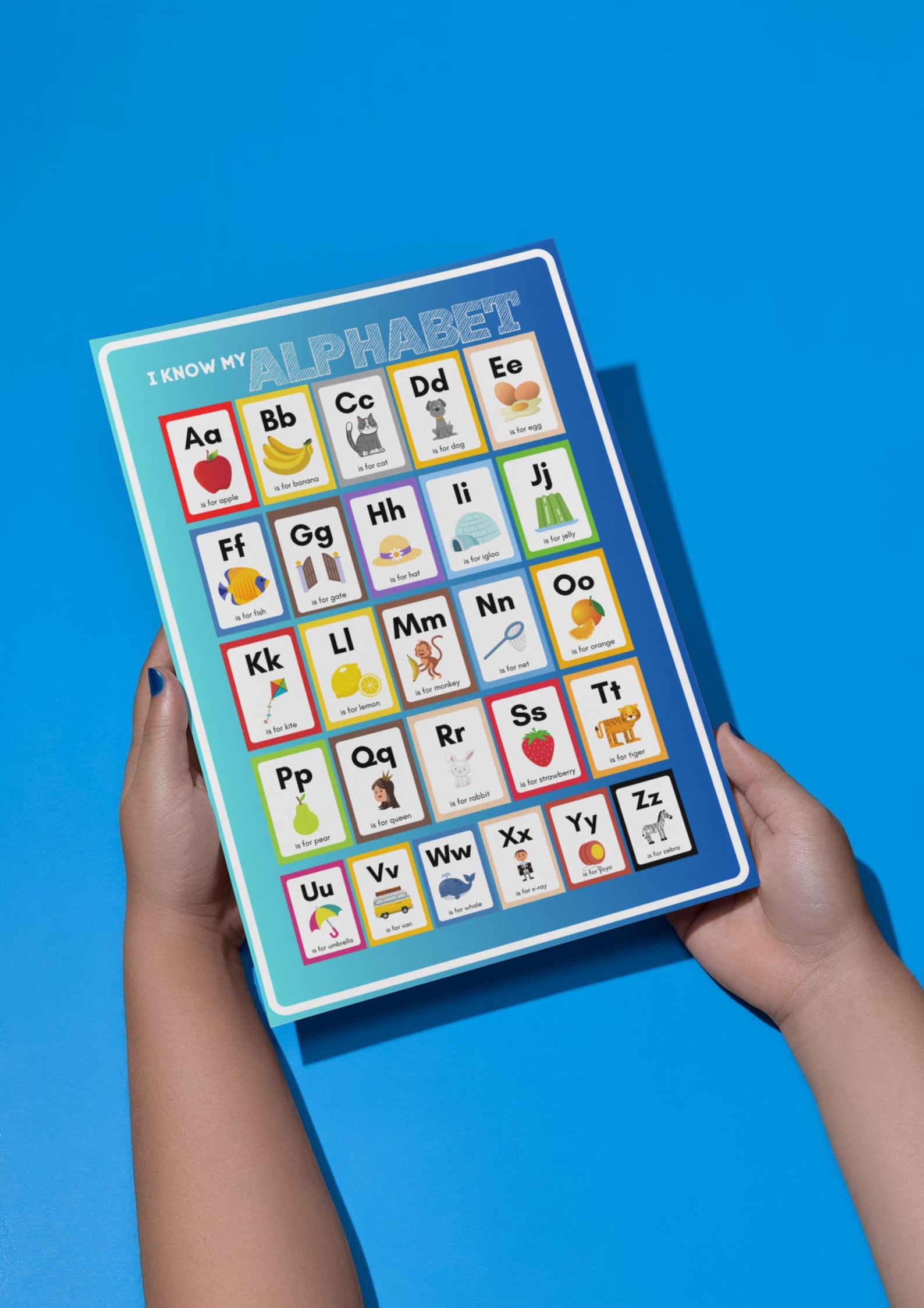 Bright & Playful Alphabet Posters for Kids – Fun Learning at Every ...