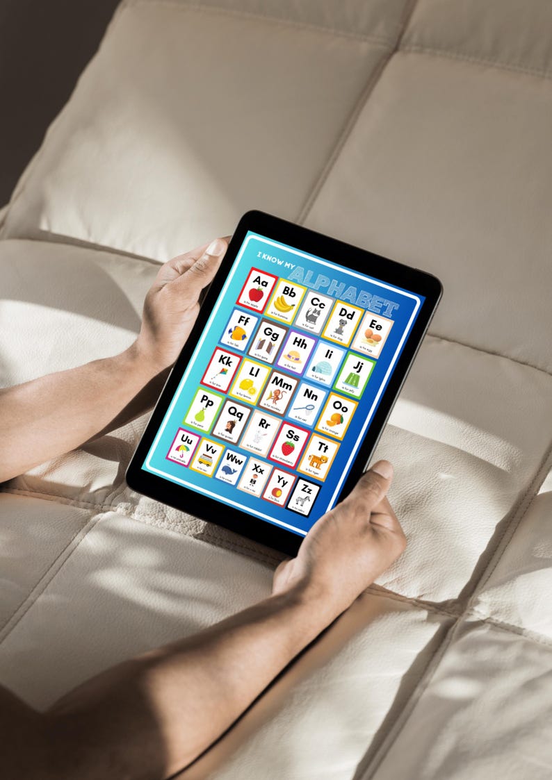 Bright & Playful Alphabet Posters for Kids – Fun Learning at Every ...