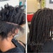 Dreadlocks/locs/dreads 4b-4c Extensions 100% Human Hair Handmade Dreads ...
