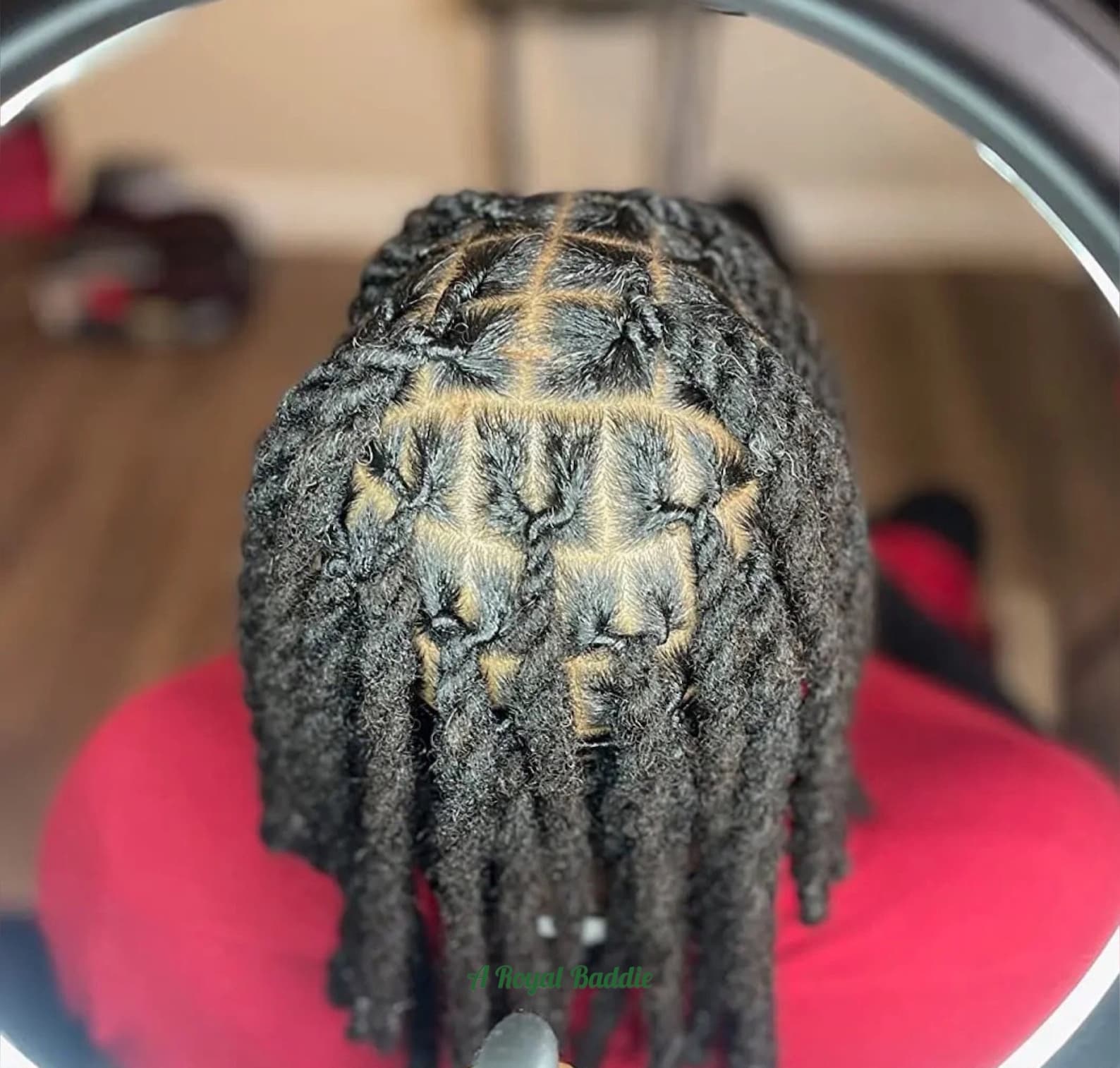 100% Human Hair Dreadlocks/locs/dreads 4b Handmade Dreadloc Extension ...