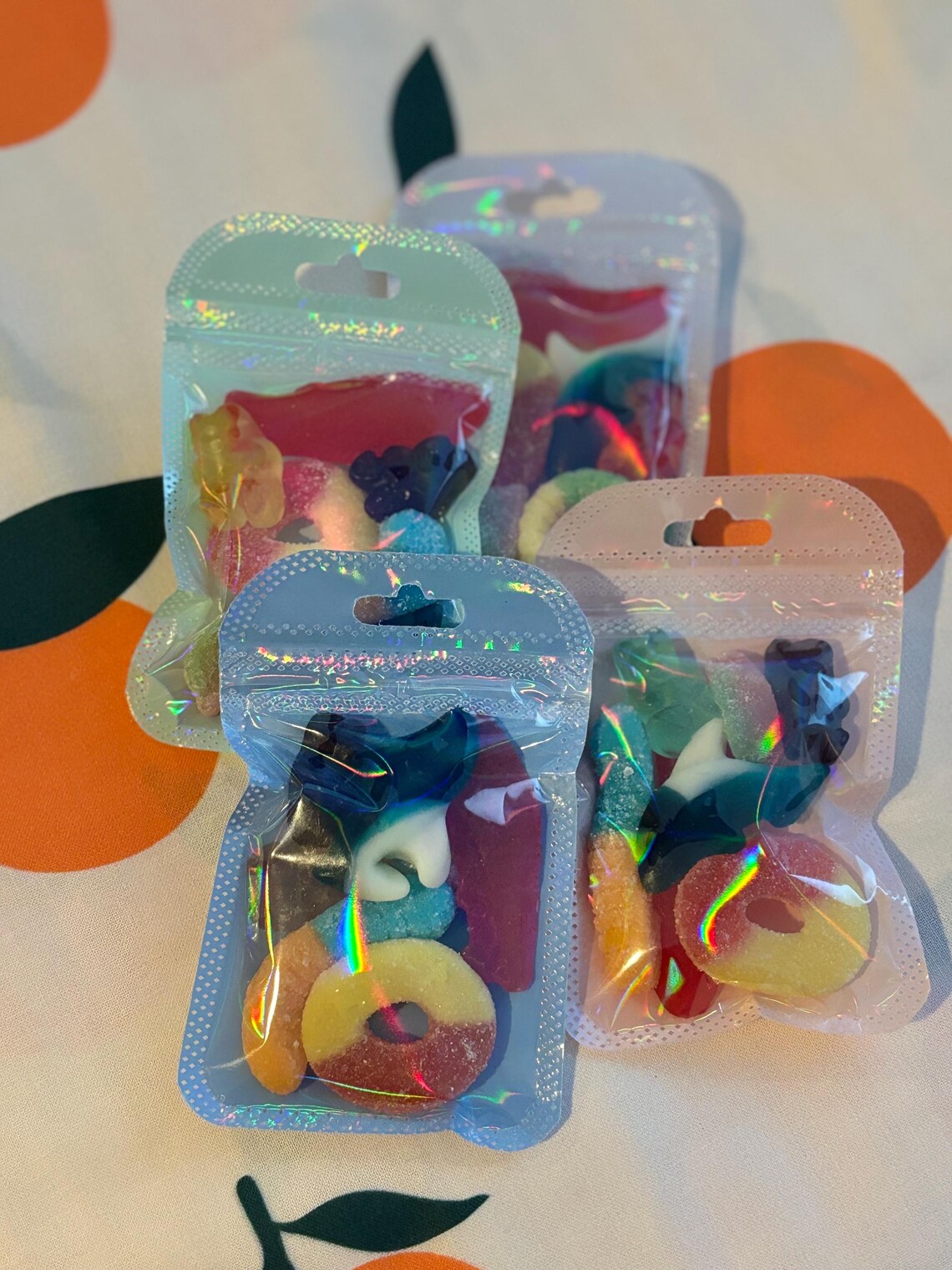 Gummy Candy Mini Pouches: Kids Birthday Party Favors - Etsy