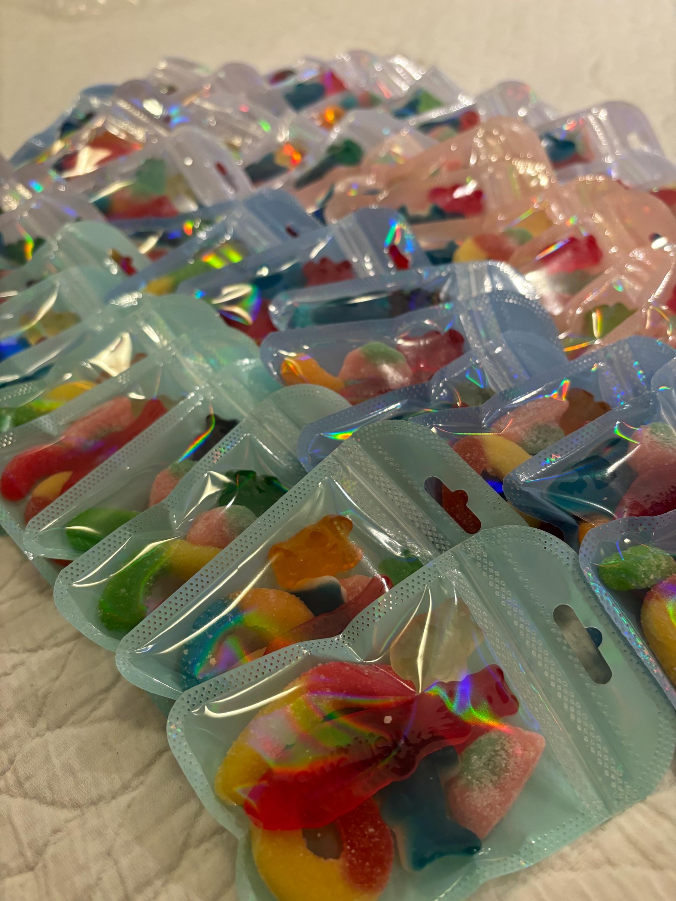 Gummy Candy Mini Pouches: Kids Birthday Party Favors - Etsy