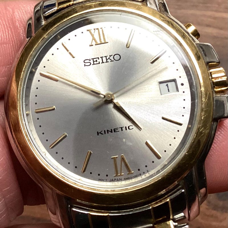 Seiko Kinetic for Men - Etsy